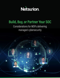 Build, Buy, or Partner Your SOC - Whitepaper