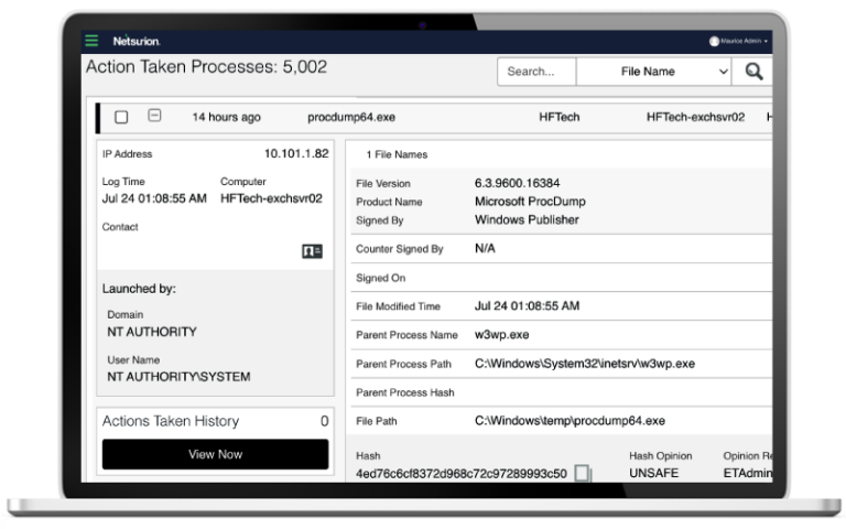 Application Control | Netsurion
