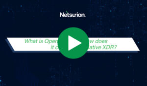 Extended Detection and Response - Managed Open XDR Capabilities